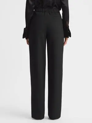 REISS Aleah Wide Leg Trousers