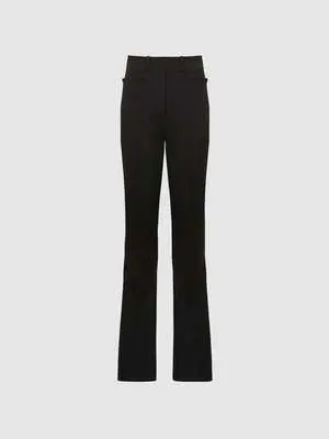 REISS Dylan Flared High Rise Trousers