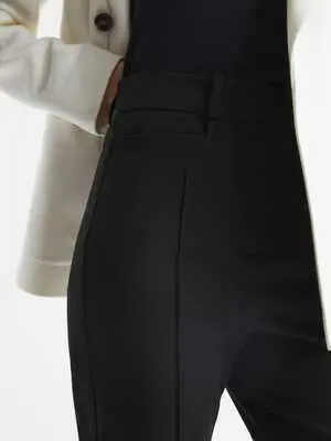 REISS Dylan Flared High Rise Trousers
