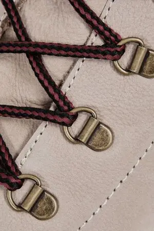 REISS Ashdown Leather Hiking Boots