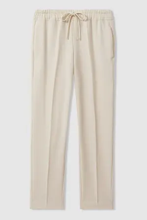 REISS Tapered Pull-on Trousers