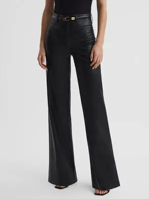 Paige Sasha High-rise Wide-leg Jeans
