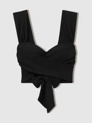 REISS Cristina Wrap Bikini Top