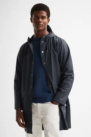 Rains Longline Hooded Raincoat