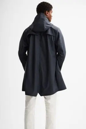 Rains Longline Hooded Raincoat