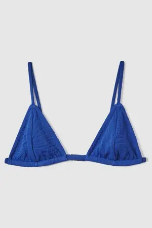 FELLA Hunter Bandeau Bikini Top - Blue