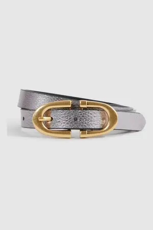 REISS Bailey Leather Belt