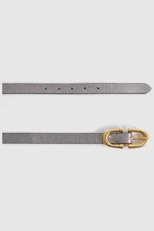 REISS Bailey Leather Belt