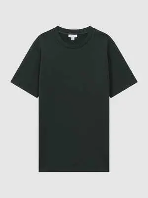 REISS Bradley Interlock Jersey Crew Neck T-shirt