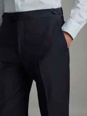 REISS Hope Slim-fit Wool-blend Suit Trousers