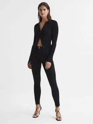 Good American Good Legs Skinny Jeans - Black