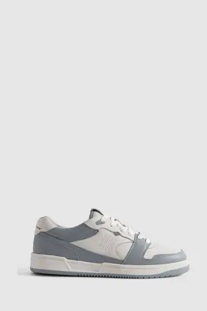 REISS Astor Leather Trainers