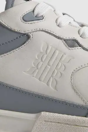 REISS Astor Leather Trainers