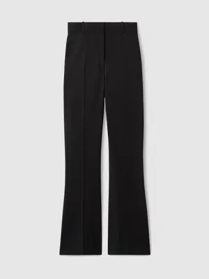 REISS Haisley Petite Trousers - Black