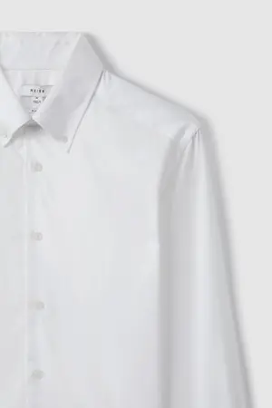 REISS Redknapp Slim Fit Cotton Button-down Shirt