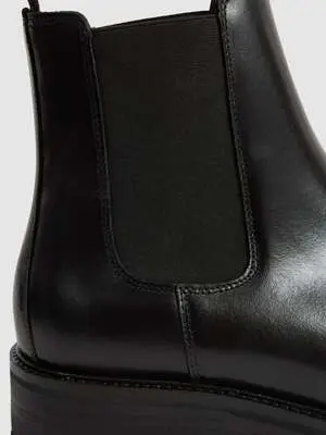 REISS Chiltern Leather Chelsea Boots