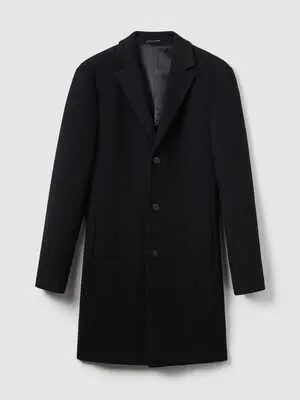 REISS Gable Wool Blend Epsom Overcoat