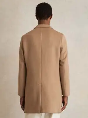REISS Gable Wool Blend Epsom Overcoat
