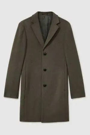 REISS Gable Wool Blend Epsom Overcoat