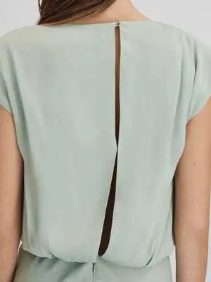 REISS Rupa Draped Maxi Dress