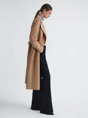 REISS Long Wool-blend Coat