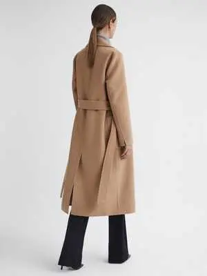 REISS Long Wool-blend Coat