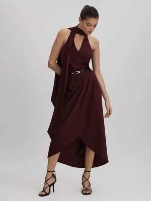 Tie Neck Cocktail Dresses