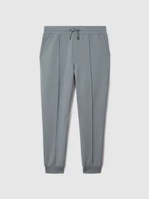 REISS X Mclaren F1 Team Monzax Mclaren F1 Team Mclaren F1 Interlock Jersey Drawstring Joggers - Sage