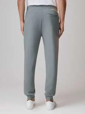 REISS X Mclaren F1 Team Monzax Mclaren F1 Team Mclaren F1 Interlock Jersey Drawstring Joggers - Sage