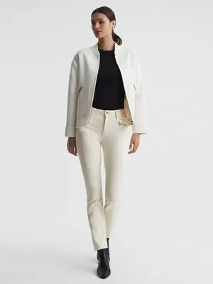 Paige Cindy High-rise Straight-leg Jeans