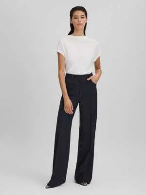 REISS Raven Wool Blend Suit Trousers