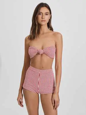 FELLA High Rise Striped Shorts