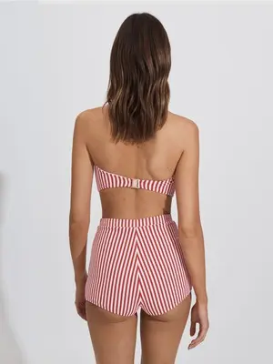 FELLA High Rise Striped Shorts