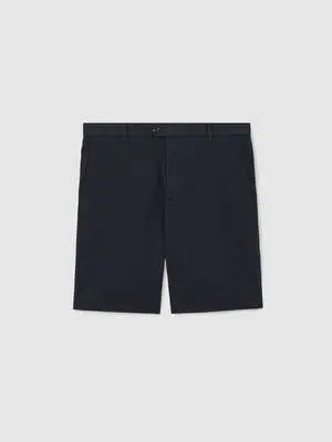 REISS Wicketairforce Short Length Casual Chino Shorts - Navy