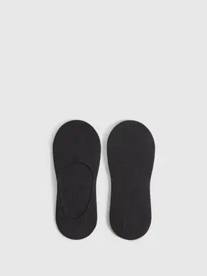 REISS Axis Trainer Socks - Black