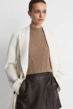 MADELEINE THOMPSON Wool-cashmere Emilia Vest