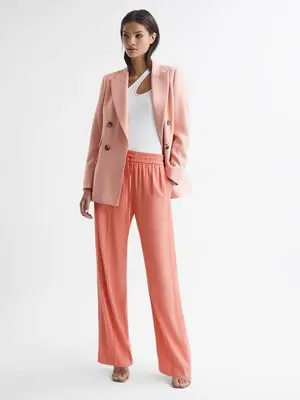 REISS Mina Wide-leg Trousers