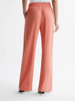 REISS Mina Wide-leg Trousers