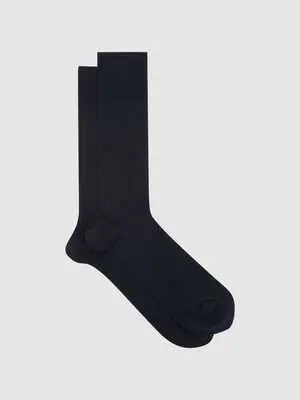 Men's Ribbed Cotton Socks