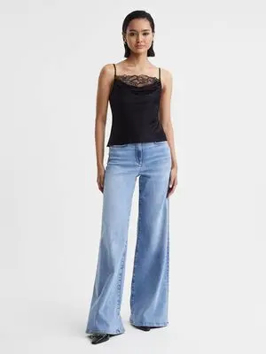 Anna Quan Satin Lace Camisole
