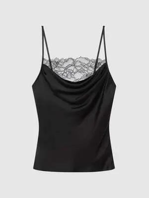Anna Quan Satin Lace Camisole