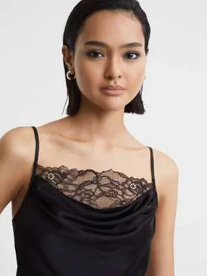 Anna Quan Satin Lace Camisole