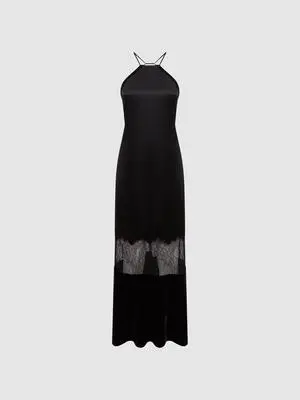 REISS Janelle Fitted Midi Dress