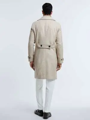 ATELIER Hardwick Italian Wool Blend Double-breasted Coat