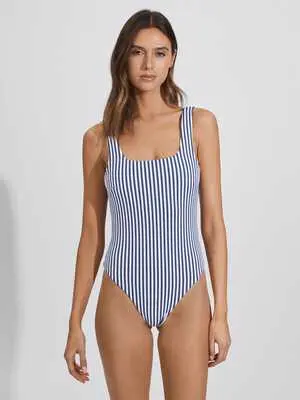 FELLA Striped One Piece Swimsuit