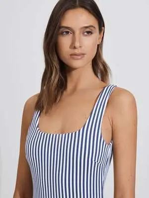 FELLA Striped One Piece Swimsuit