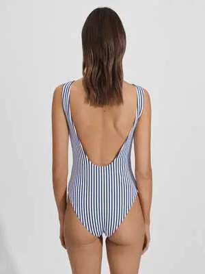 FELLA Striped One Piece Swimsuit