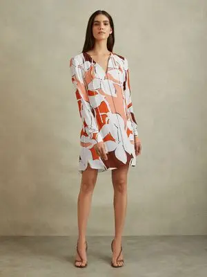 Reiss Button Detailed Cocktail Dresses