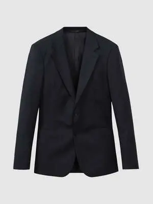 ATELIER Westminster Wool Cashmere Slim Fit Single Breasted Blazer