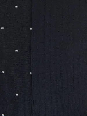 REISS 2 Graham Cotton-blend Socks